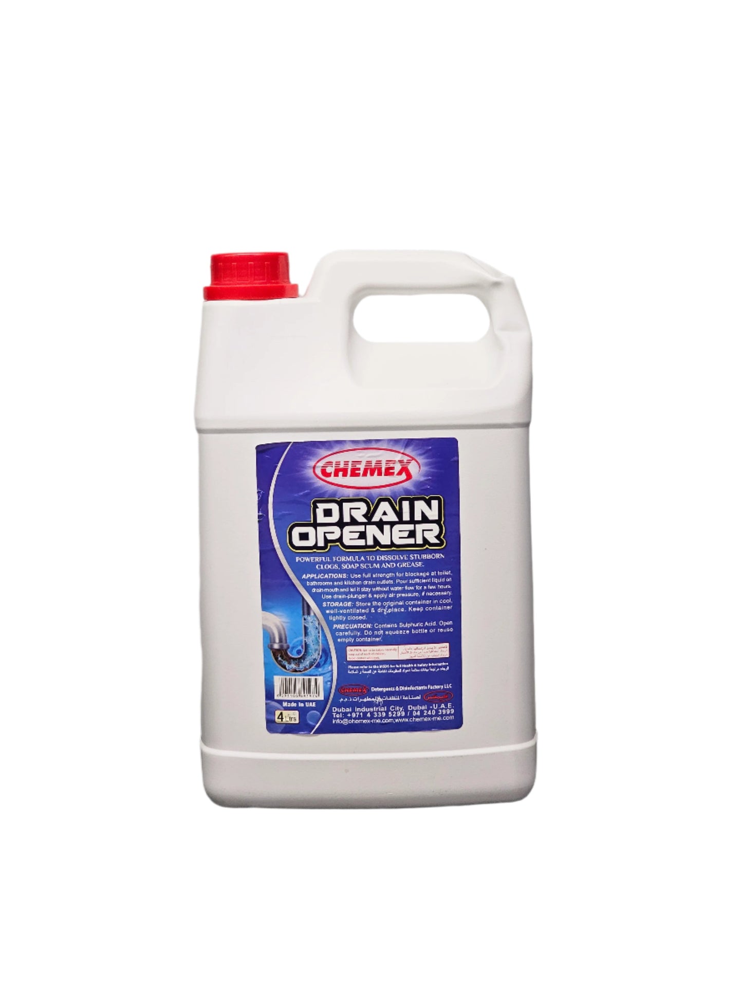 Chemex Drain Opener 4L – CHEMEX Myhome