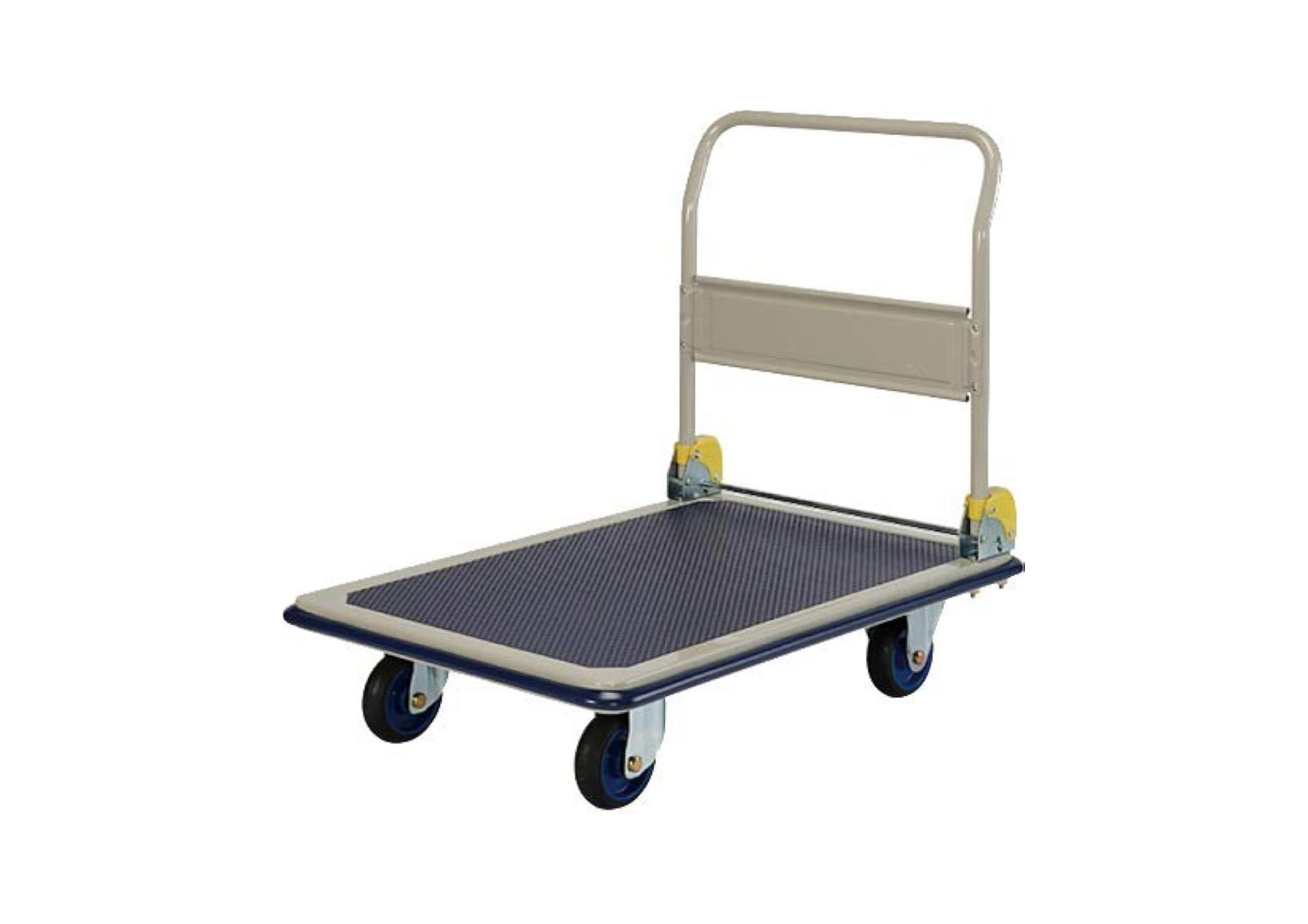 PRESTAR PLATFORM TROLLEY – 2' X 3' HEAVY-DUTY STEEL MATERIAL HANDLING ...
