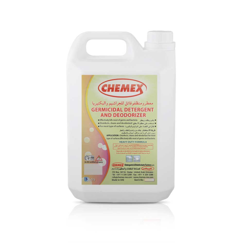 Chemex Germicidal Detergent And Deodorizer 5L – CHEMEX Myhome