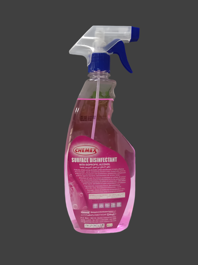 CHEMEX SURFACE DISINFECTANT WITH IPA 600 ML – CHEMEX Myhome