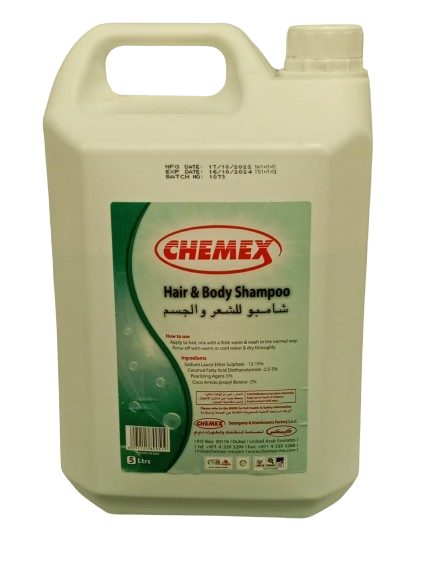 Chemex Hair and Body Shampoo 5L – CHEMEX Myhome