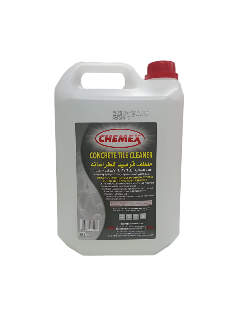 CHEMEX CONCRETE TILE CLEANER 5ltr – CHEMEX Myhome